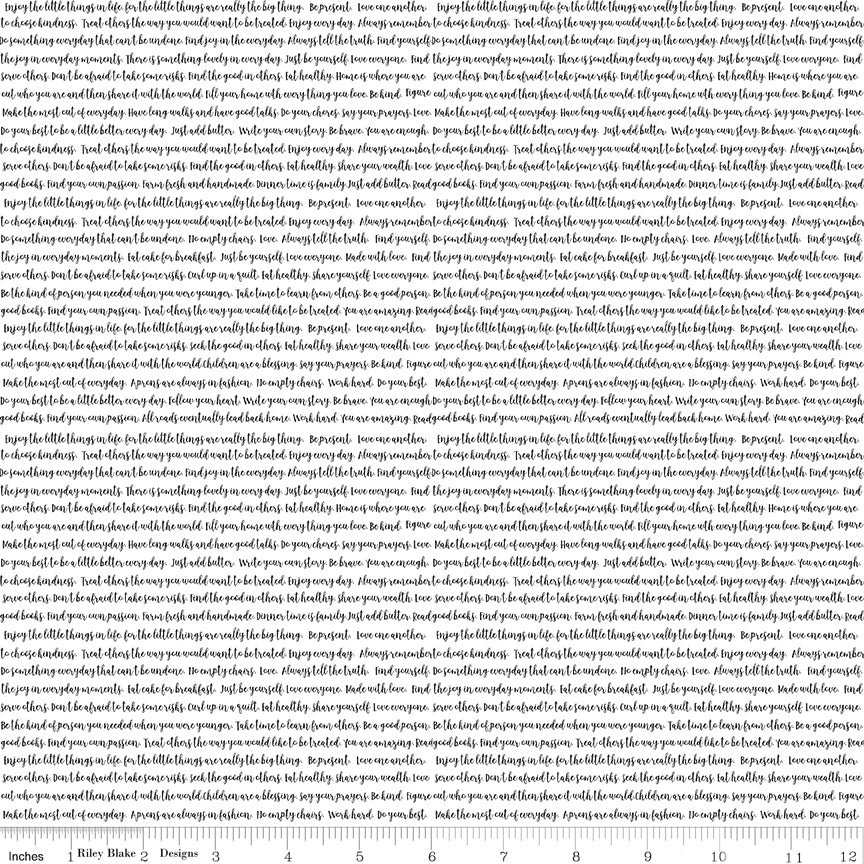 Modern Farmhouse Words White – Millhouse Collections