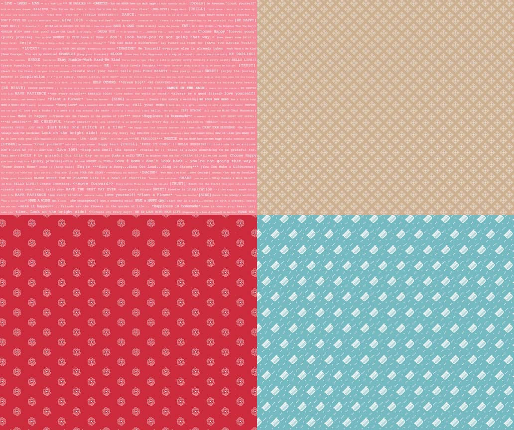 Modern Mini's Fat Quarter Panel Multi – Millhouse Collections